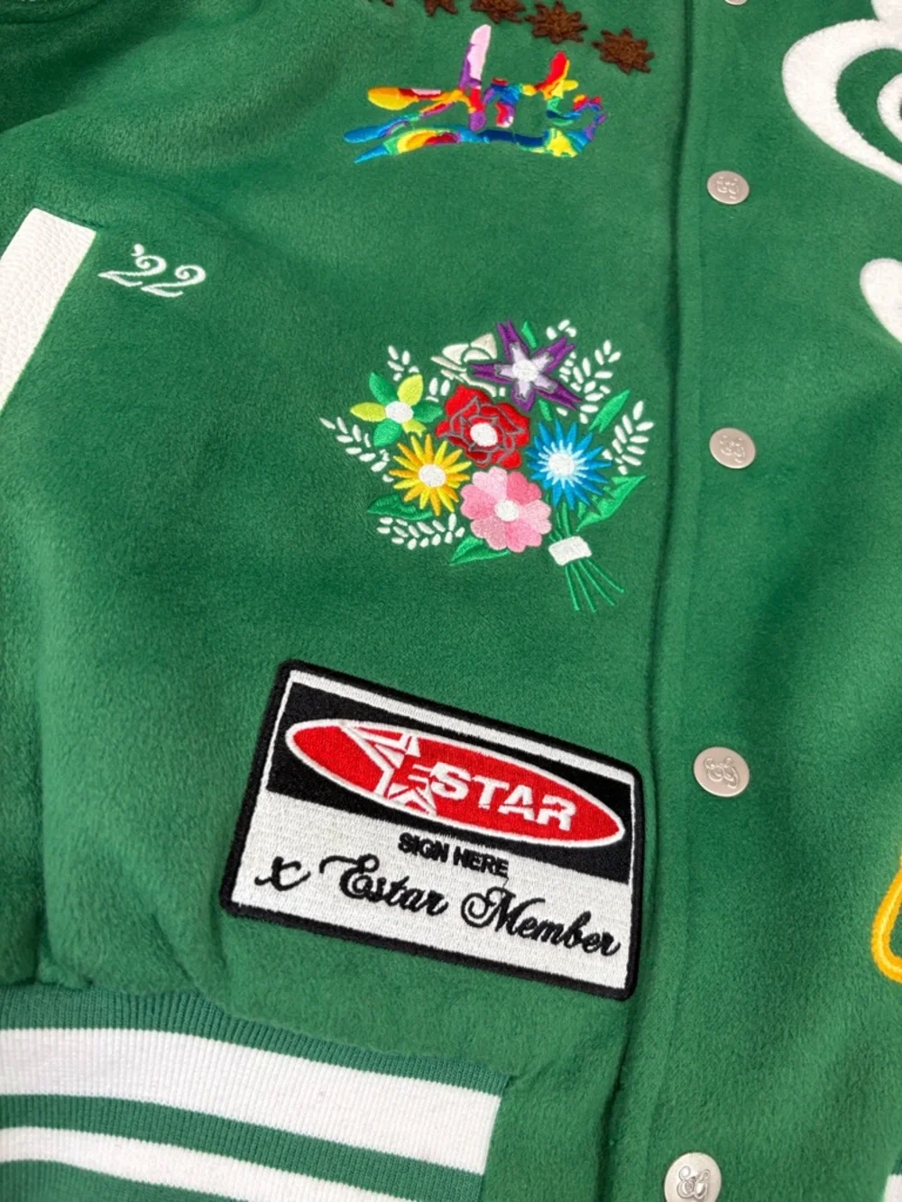 ESTAR | Jackets & Coats | Estar Garments World Tour Varsity Jacket ...